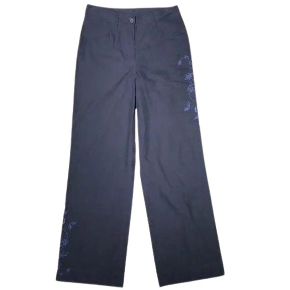 Express Bleus | Pants & Jumpsuits | Express Bleus Navy With Blue ...